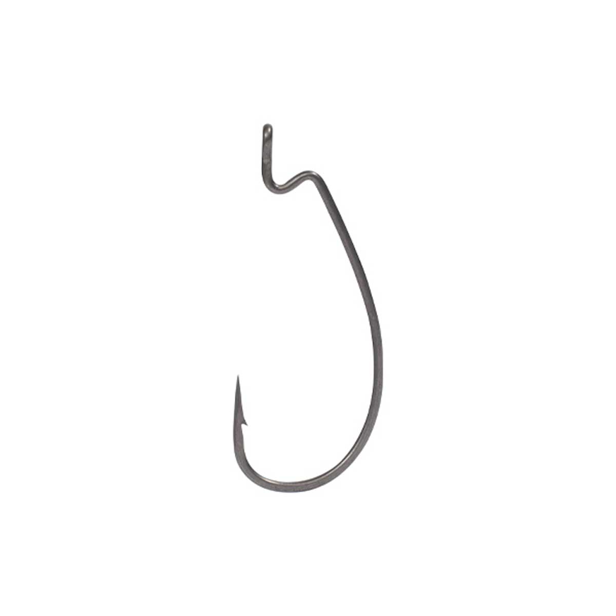 BKK Offset Worm WG Hook – Wide Gap Soft Plastic Hook – Fishermans Central