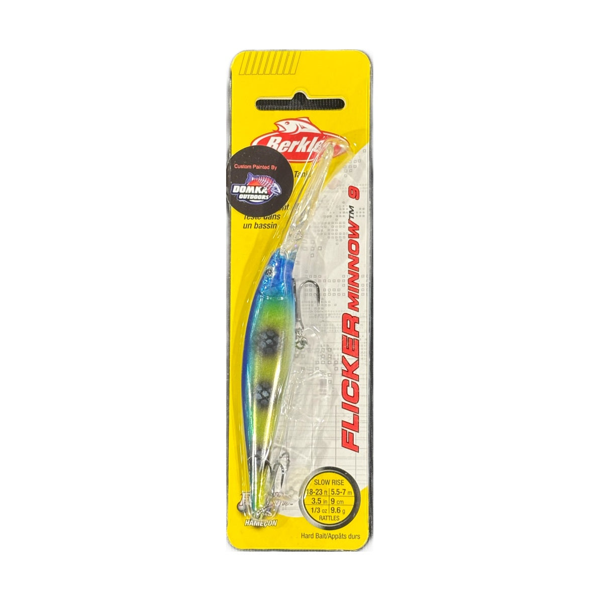 Domka Custom Flicker Minnows | Hand-Painted Deep-Diving Crankbaits ...
