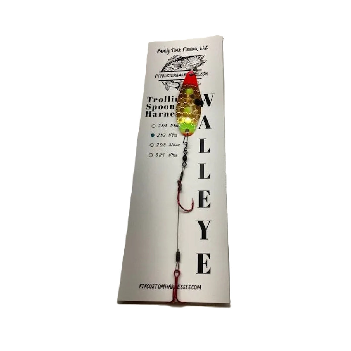 Family Time Trolling Spoon Harness | Premium Fishing Tackle ...