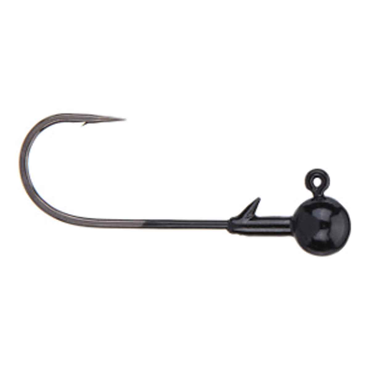 Luke Clausen Shakey Head_Black – Fishermans Central